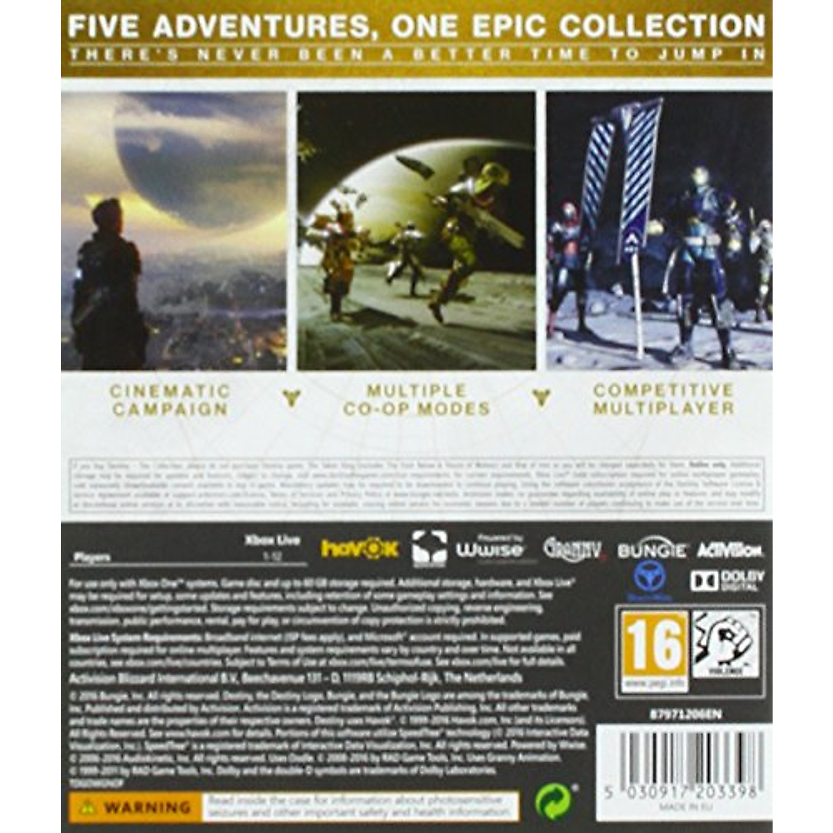 Destiny: The Collection (Xbox One)