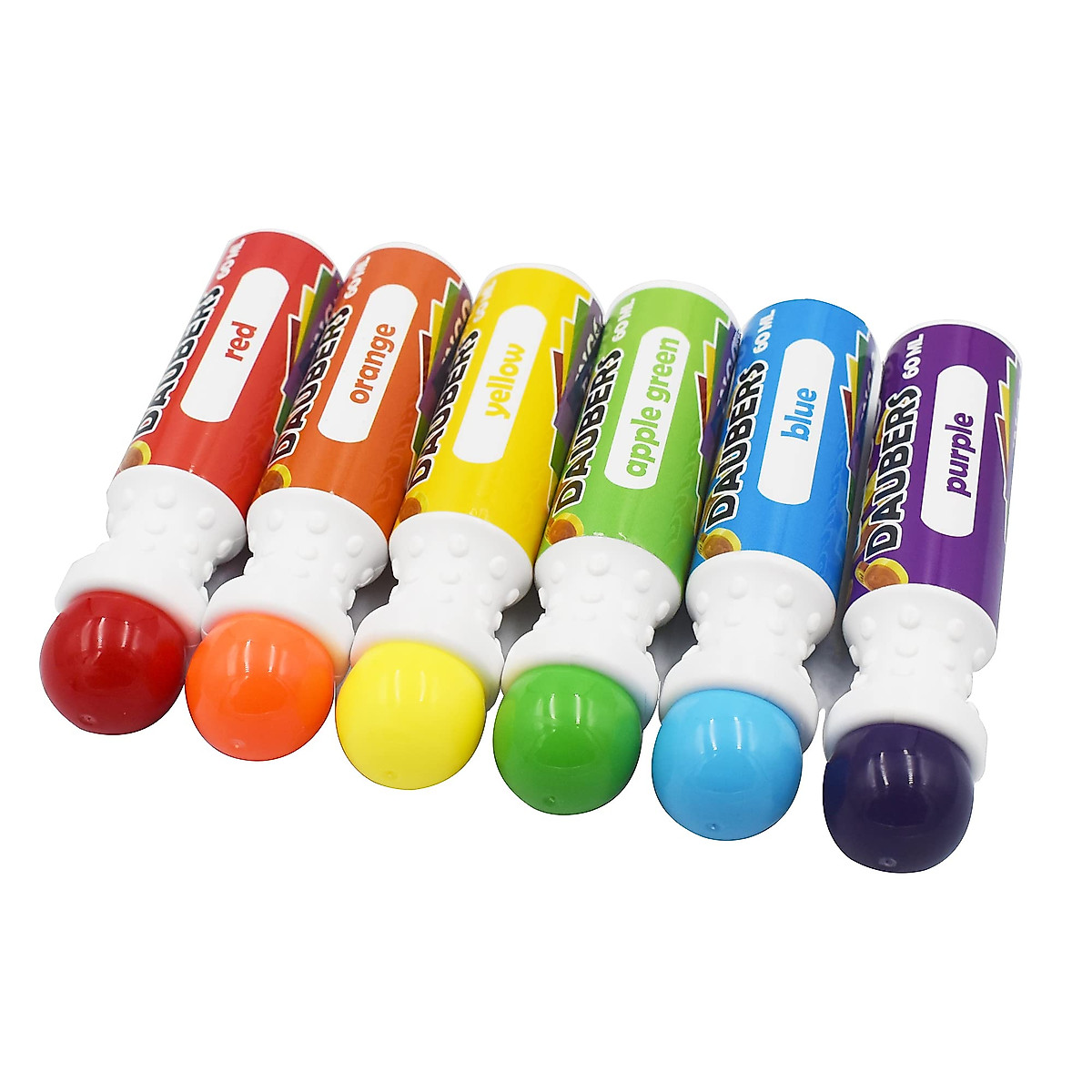 Yuanhe Bingo Daubers Dot Markers - Mixed Colors Set of 6 Pack