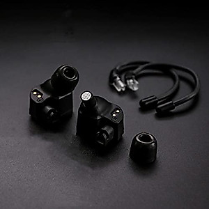 KONG-X Wireless Earbuds, Rotatable Ear Hooks for Ultimate Comfort and Secure Fit for Sports, Hybrid Dynamic Drivers and Armature Drivers, Deep Bass, Waterproof, SweatProof, 25H Play Time