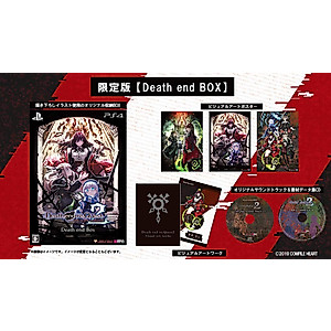 Death end re;Quest 2 Death end BOX - PS4 【初回購入特典】プロダクトコードカード『ブラッドスケルターセット』 & 【特典】描き下ろしイラスト使用のオリジナル収納BOX、ビジュアルファンブック:1冊、ミニサウンドトラック&素材データ集CD:1枚、ビジュアルアートポスター: