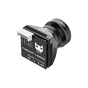 SoloGood FPV Camera FOXEER Micro Cat 3 1200TVL Low Light FPV Night Camera Support OSD for FPV Racing Drone Night Fly（HS1258）