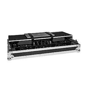 Headliner Flight Case Compatible with Pioneer DJ DDJ-REV7 with Laptop Platform