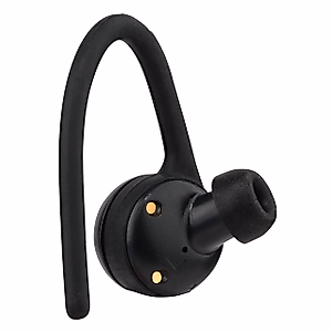 Altec Lansing True Evo Sport Truly Wireless Earphones, 6 Hours of Battery Life, Weatherproof Design, Includes Wireless Charging Case, Black (MZX758-BLK-AMZ)