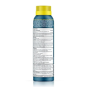 Oars + Alps Hydrating SPF 50 Sunscreen Spray, Infused with Vitamin C and Antioxidants, Water and Sweat Resistant, 6 Oz, 1 Pack