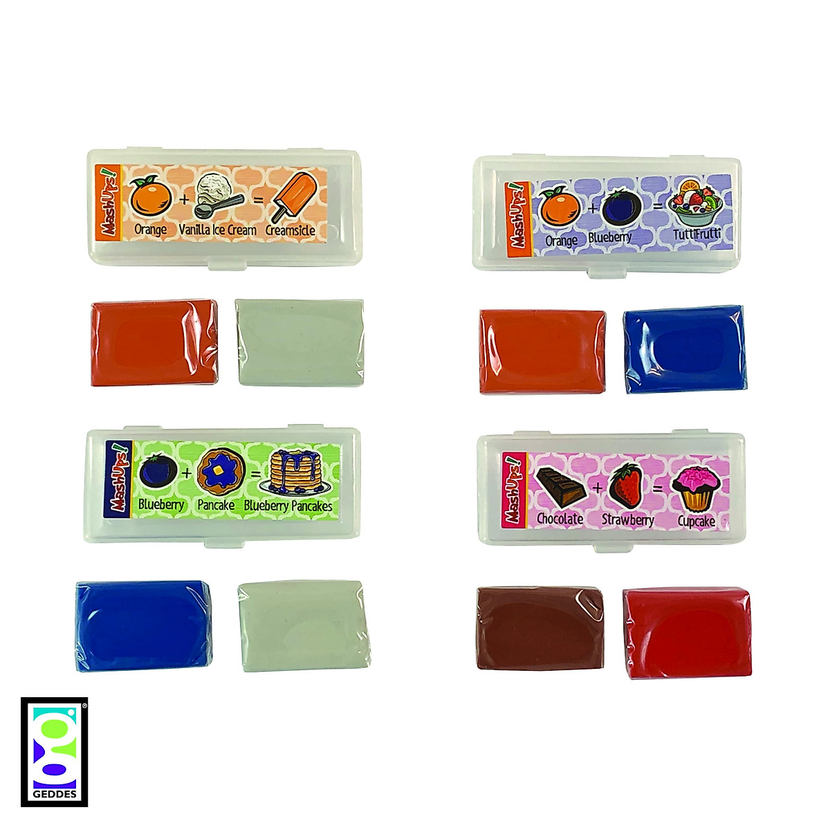 Raymond Geddes 69836 Mash Ups Scented Erasers For Kids (Pack of 24)