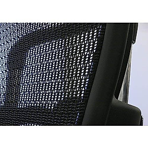 Eurotech Seating Ergohuman Mid Back Mesh Swivel Chair, Black