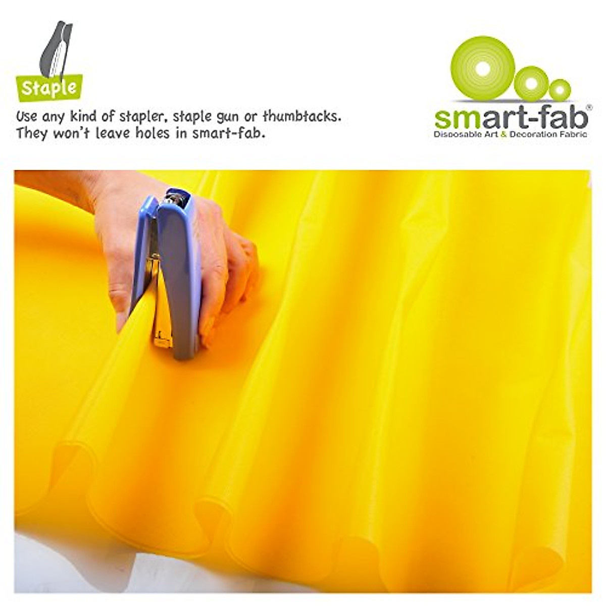 Smart-Fab Fabric Weatherproof Cut Sheet, 9 x 12 Inches, Assorted Color, Pack of 270