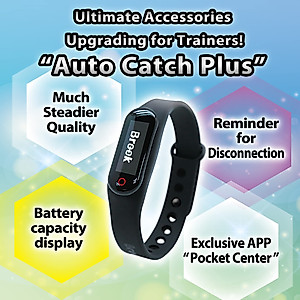 Brook Pocket Auto Catch Plus - Upgraded Version of Auto Catch, Auto Spin and Catching pocket monsters, Collecting Items, Wristband Bracelet Accessory