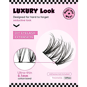 Jiocolor Manga Lashes Eyelashes 7 Pairs Lashes Natural Faux Mink Lashes Pack Fluffy False Eyelashes Cat Eye Lashes Curl False Eyelashes JE03 wispies Lashes