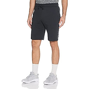 Under Armour Men's Rival Fleece Shorts, Black (001)/Onyx White, X-Small