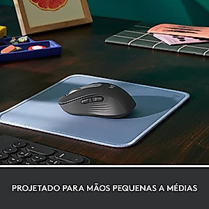 Logitech Signature M650 Wireless Mouse - for Small to Medium Sized Hands, 2-Year Battery, Silent Clicks, Customizable Side Buttons, Bluetooth, Multi-Device Compatibility (Graphite)