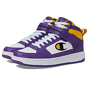 Champion Drome Hi CB Purple/White/Gold 9 M