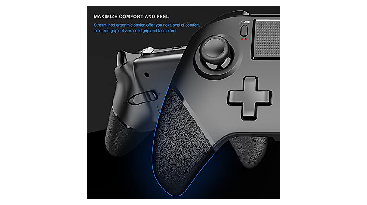 GCHT GAMING Wireless Pro Controller for PS4 & PC