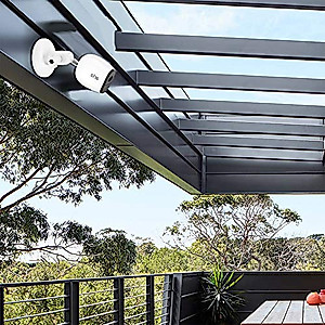 Camera 1/4‘’ Magnetic Wall Mount for Arlo Pro 3 Pro 4 Arlo Ultra Wyze Cam Outdoor Camera Arlo pro 2 eufyCam Ring Cam,No Tools Directly Attached to Steel or Other Magnetic Surfaces,White