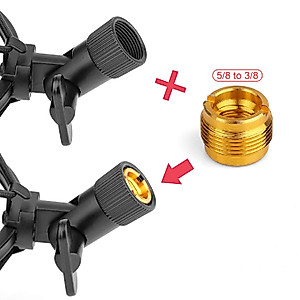 Microphone Shock Mount, ChromLives Shock Mount Mic Holder, Mic Clip Holder AT2020 Anti Vibration Shock Mount for Microphone 48mm - 54mm Diameter Studio Condenser