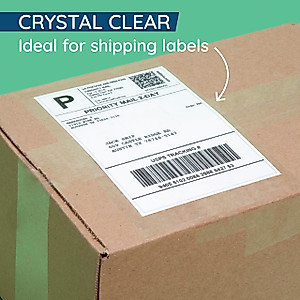 12 Pack Heavy Duty Packaging Tape, Clear Packing Tape Designed for Moving Boxes, Shipping, Office, Commercial Grade 2.7mil Thick, 60 Yard Length, 720 Total Yards