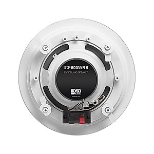 OSD Audio ICE600WRS 6.5" in-Ceiling/in-Wall 300W Water-Resistant Outdoor Speaker Set of 4 Speakers