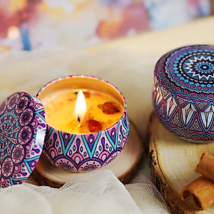 Hgsoor Spa Gifts for Women - Spa Gift Set for Women Friends Coworker Mom Sister,Birthday Box for Women,Birthday Gift baskets for Women,Bath&Candle Set Gift Ideas for Women