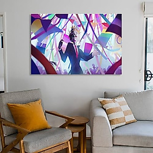 KNUEDESM Anime Poster Dream SMP Ranboo Canvas Poster Bedroom Decor Canvas Wall Art Prints for Wall Decor Room Decor Bedroom Decor Gifts 16x24inch(40x60cm) Unframe-style