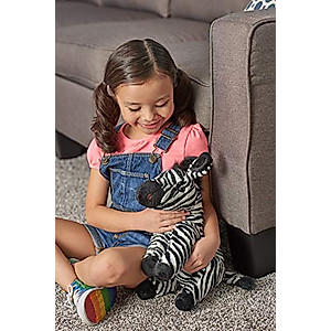 Wild Republic Zebra Plush, Stuffed Animal, Plush Toy, Gifts for Kids, Cuddlekins 12 Inches, Multicolor