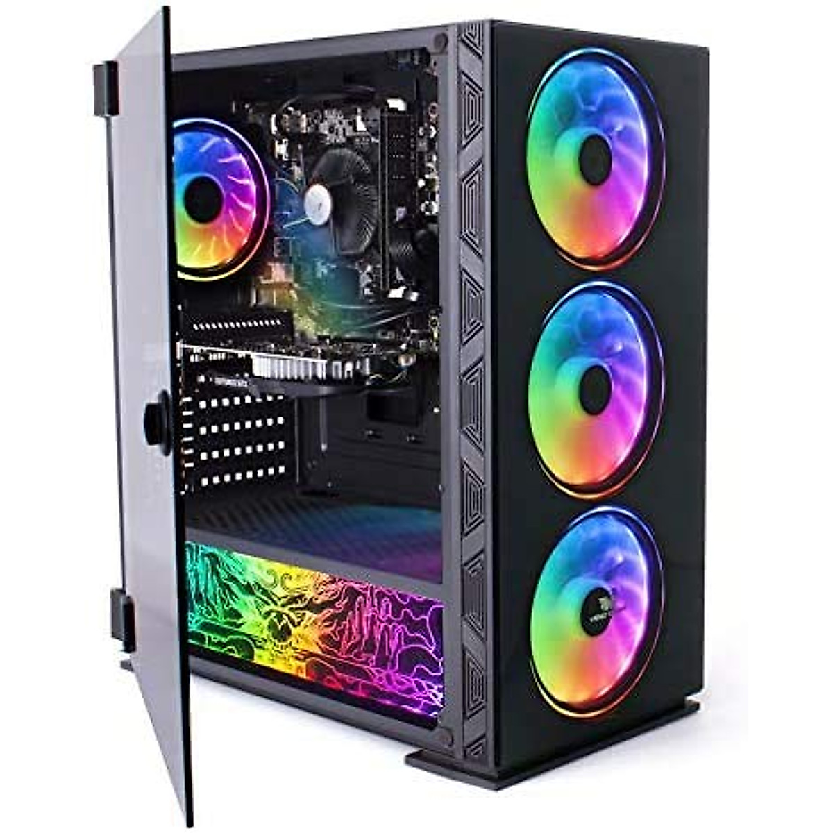 Veno Scorp GAMING PC BUNDLE Intel Core i7 2600 16GB Ram 256GB SSD + 1TB HDDGTX 1050Ti 4GB Windows 10 Gaming PC USB 3.0 NeonZilla 4 X ARGB Gaming Case