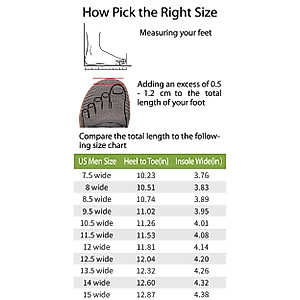 relxfeet Men's Barefoot Shoes Minimalist Cross-Trainer Shoes Wide Toe Walking Shoes Sole Lightweight Trail Running Sneakers Casual Shoes for Fitness Wrestling Hiking Black 11.5