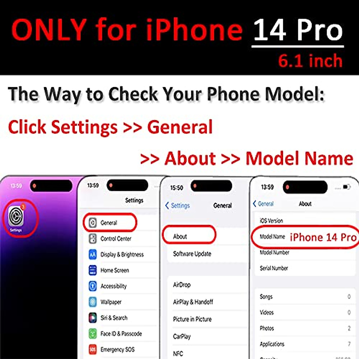 ZVE iPhone 14 Pro Crossbody Wallet Case, Card Holder Zipper Phone Case with Wrist Strap, RFID Blocking Leather Purse Gift for Women Compatible with iPhone 14 Pro, 6.1 inch, 2022-Black