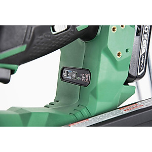 Metabo HPT Cordless Framing Nailer Kit, 18V, Brushless Motor, 2" Up To 3-1/2" Framing Nails, Compact 3.0 Ah Lithium Ion Battery, Lifetime Tool Warranty (NR1890DRS)