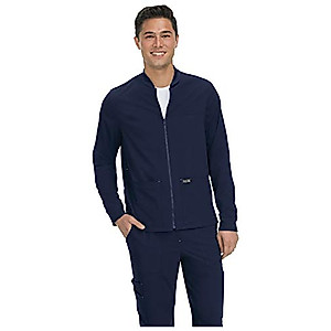 KOI Basics 448 Unisex Hayden Scrub Jacket Navy XL