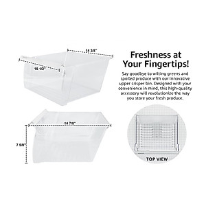 (Upper) WP2188656 Crisper Bin Drawer Replacement - 2188656