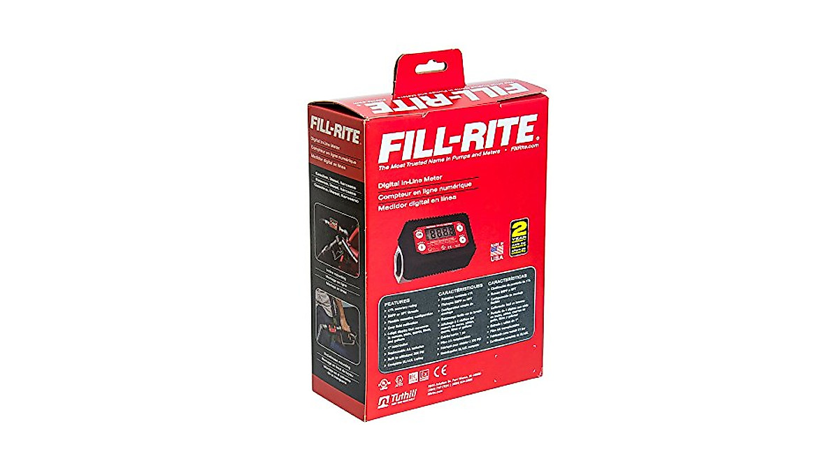 Fill-Rite Digital In-line Turbine Meter for Fuel Transfer