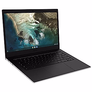 SAMSUNG Galaxy Chromebook Go Laptop (32GB, 4GB RAM, Wi-Fi + 4G LTE) 14.0" Intel N4500, Fully Unlocked for All Carriers, Chrome OS, Cellular Notebook w/ 180-Degree Hinge (Silver) (Renewed)
