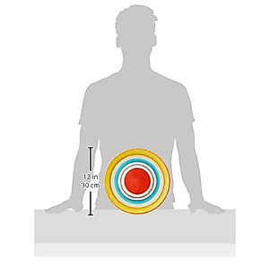 Certified International Mariachi Dinner Plates (Set of 4), 10.75", Multicolor