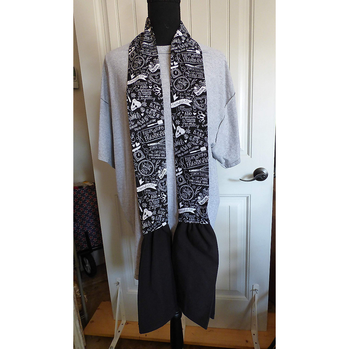 Friendship Kitchen Boa, Neck Apron, Kitchen Neck Scarf, Neck Towel, Kitchen Scarf, Baker’s Boa, Chef’s Towel, Cooking Towel, Grilling Towel, Gifts under $25