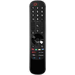 MR21GA AN-MR21GA Replace Voice Remote fit for LG OLED TV 2021 2022 OLED65C1PUB OLED55C1PUB OLED48C1PUB OLED77C1PUB OLED83C1PUB OLED55A1PUA 43NANO75UPA 65QNED90UPA OLED42C2PUA 55NANO75UQA 65NANO75UQA