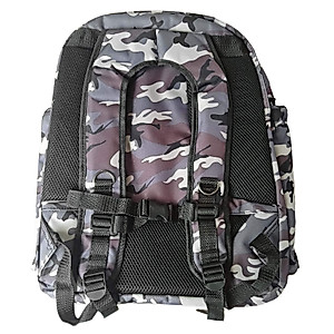 RockvilIe DJ Mixer Case Travel Camo Backpack Bag Fits 19"w x 20"h x 13"d