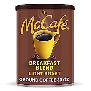 McCafe Breakfast Blend Light Roast Ground Coffee (30 Ounce Canister)