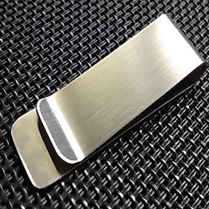 Stainless Steel Metal Wallet Money Business Paper Clip