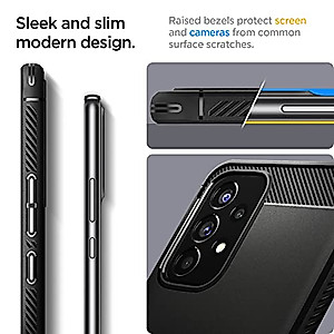 Spigen Rugged Armor Designed for Galaxy A53 5G Case (2022) - Matte Black