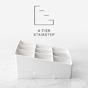 YouCopia Kitchen Cabinet Pantry ShelfBin Packet & Snack Bin Organizer, Large, White