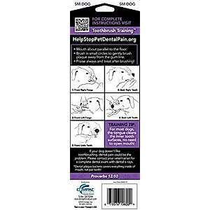 Brush My Teeth Small Dog Toothbrush, Rounded Brush Head -Soft Flexible Bristles, Safe and Gentle Brushing for Small Dogs, Small Breeds and Puppy, Daily Brushing Adds Years of Healthy Life, Multicolor