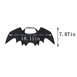 Pet Dog Cat Bat Wings Halloween Party Decoration Cosplay Bat Costume(Black, One Size)