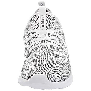 adidas Women's Cloudfoam Pure Running Shoe, White/White/Black, 5