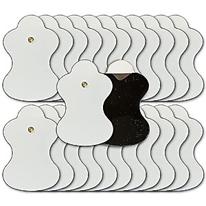 (24PCS) Compatible with Omron TENS Unit Replacement Pads Reusable Pads (not Omron Brand) 12 Pairs