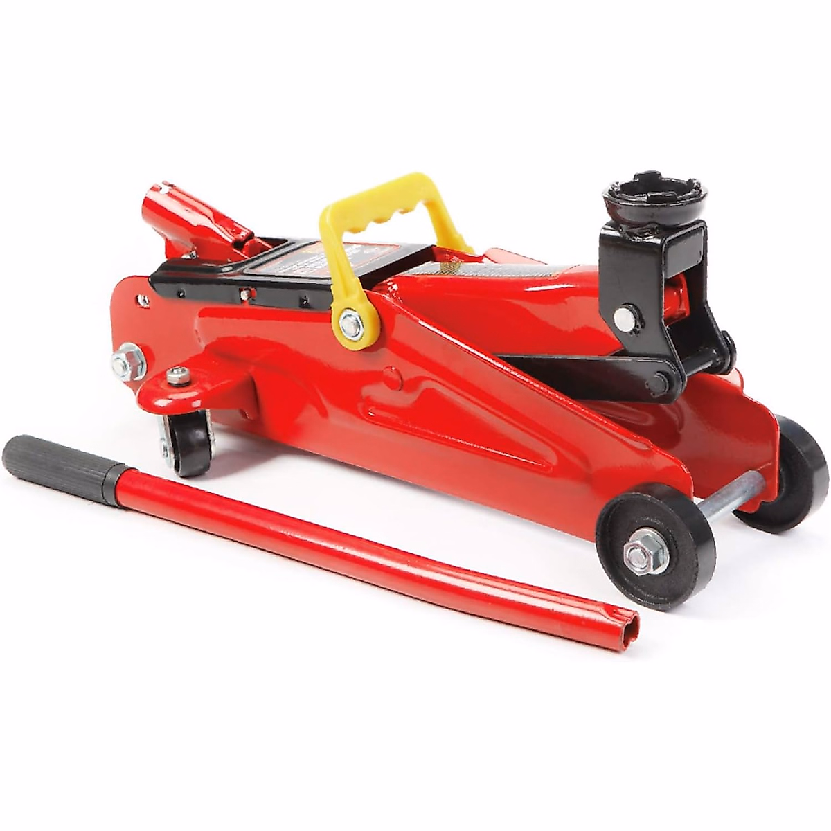 Jack Boss Hydraulic Floor Jack 1.5 Ton 3,300Lbs Car Lift Portable Trolley Jack 360 Degree for Cars Automotive Sedans