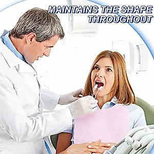 1000 Counts Dental Gauze Rolls, Cottons Pads for Dentists, Good Absorbent Nose Plugs Flexible Dental Cotton Rolls Swabs Rolled Cotton Ball for Kids, Adults Nosebleed, Mouth Gauze Accessories, 1.5 Inch