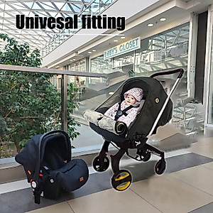 Car Seat Cover for Babies Winter - Baby Car Seat Covers Universal Cold Weather Shield,Warm and Cozy Carseat Covers Canopy Water Resistant for Baby Protection Car Seat Covers for Infant Car Seat