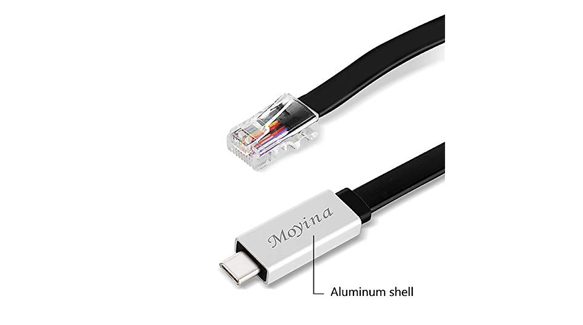 Moyina USB C to RJ45 Console Cable - FTDI for Cisco & More