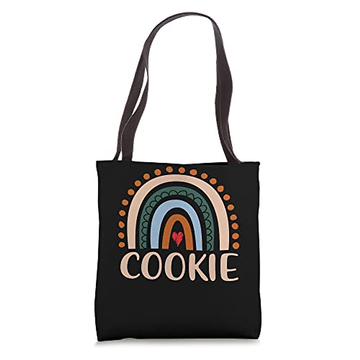 Cookie Rainbow Grandma Cute Mothers Day Funny Cookie Tote Bag