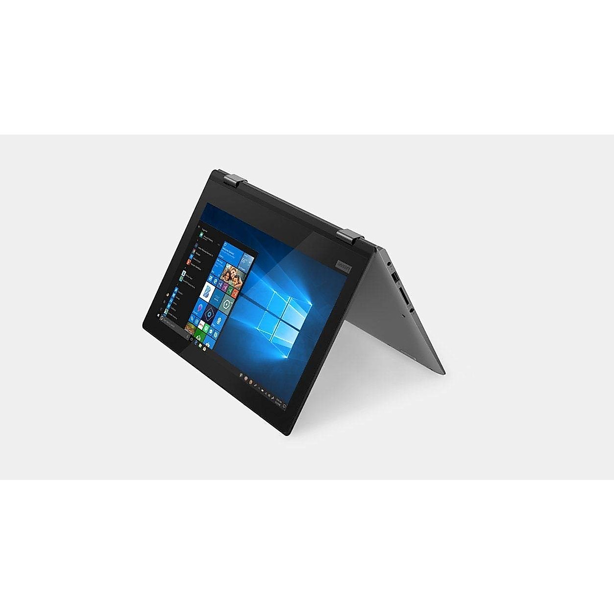 Lenovo Flex 11 Laptop, 11.6 Inch HD (1366 X 768) Display, Intel Pentium Silver N5000 Processor, 4GB DDR4 RAM, 64GB eMMC SSD, Intel UHD Graphics 605, Windows 10, 81A7000BUS, Onyx Black